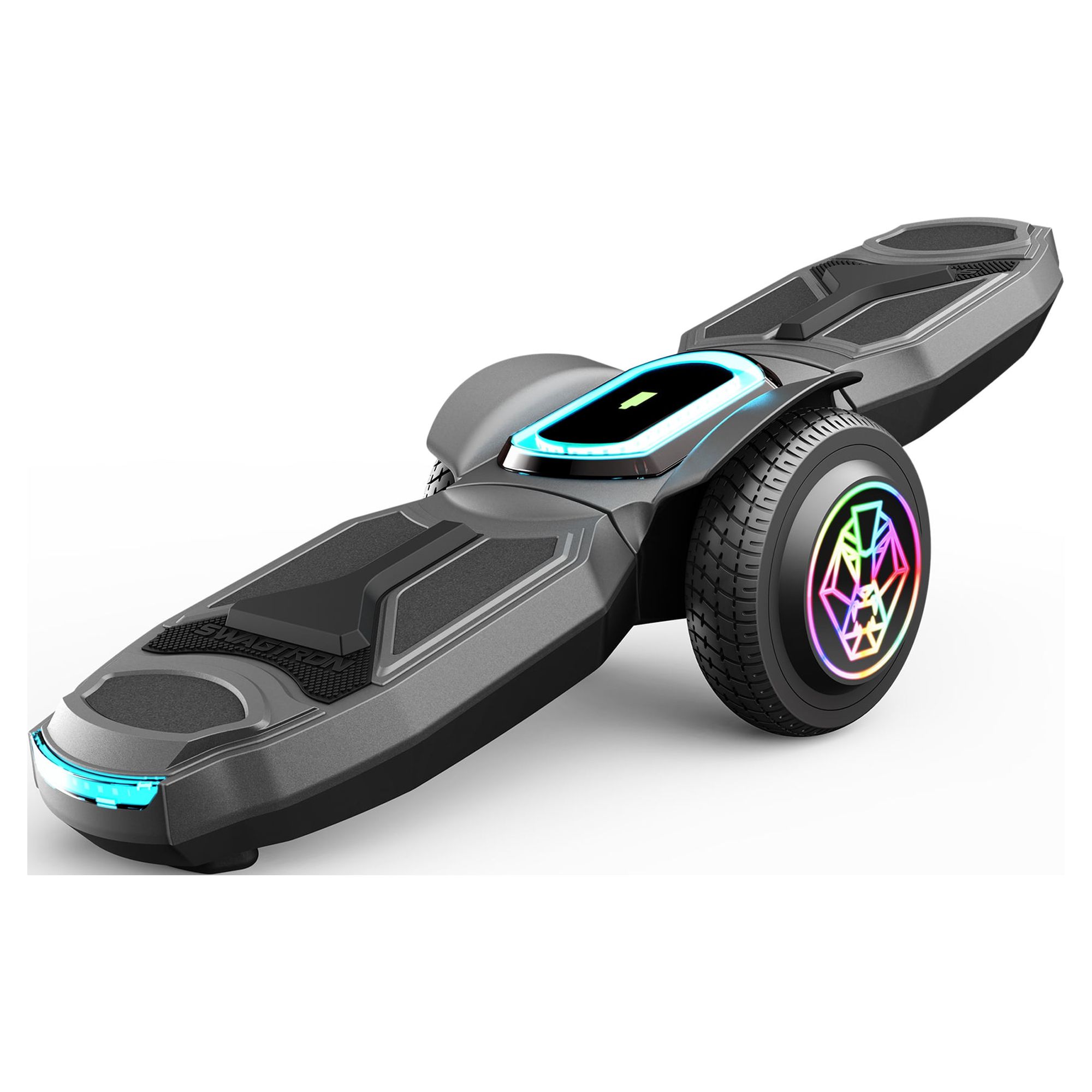 Hover-1 Rebel Kids Hoverboard w/ LED Headlight, 6 MPH Max Speed, 130 ...