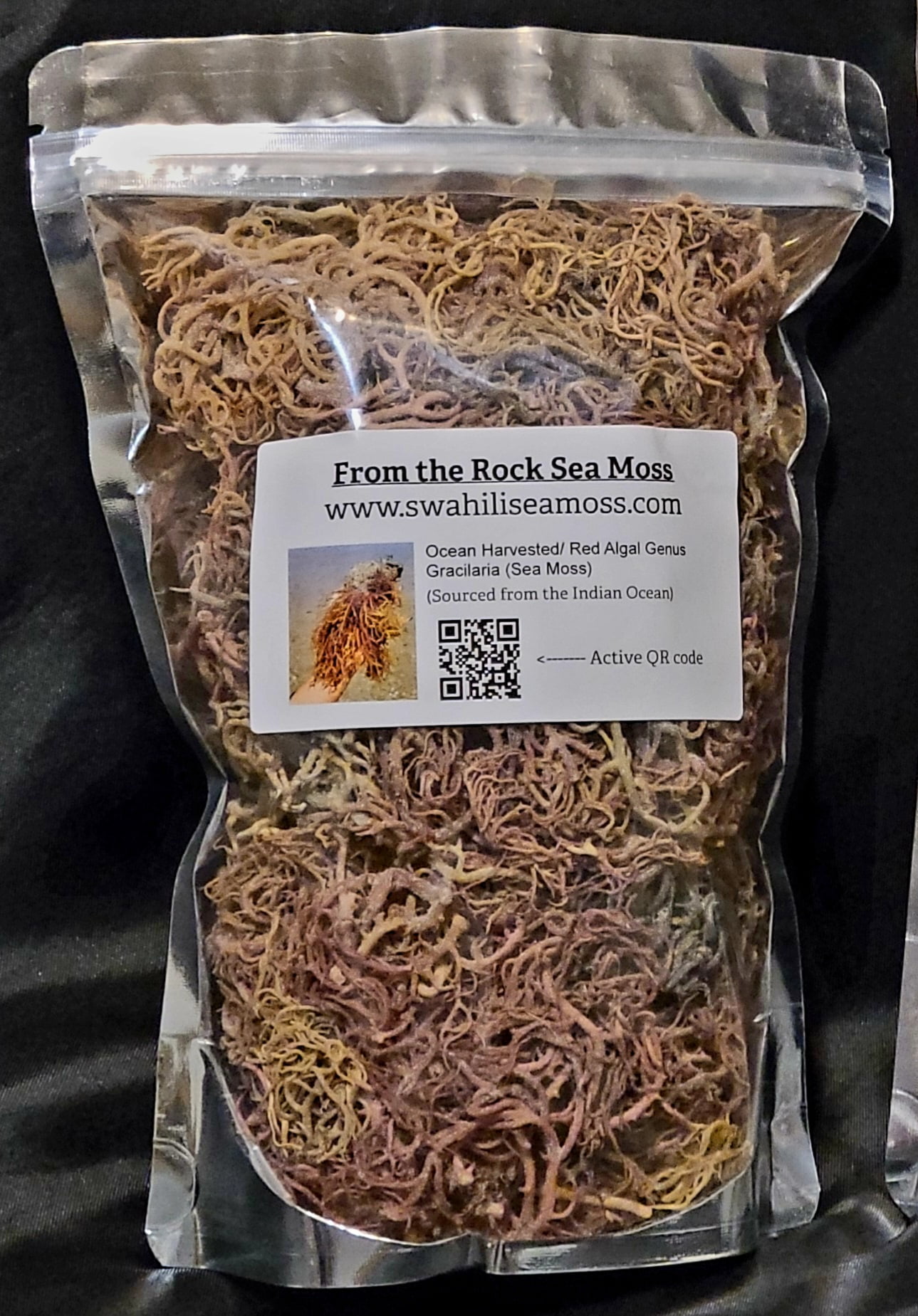Swahili Sea moss | Ocean Harvested Raw Purple Spectrum Sea Moss from ...
