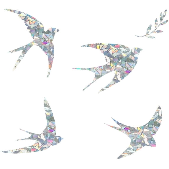 Swallow Static Window Clings Anti Collision Window Decals for Bird ...