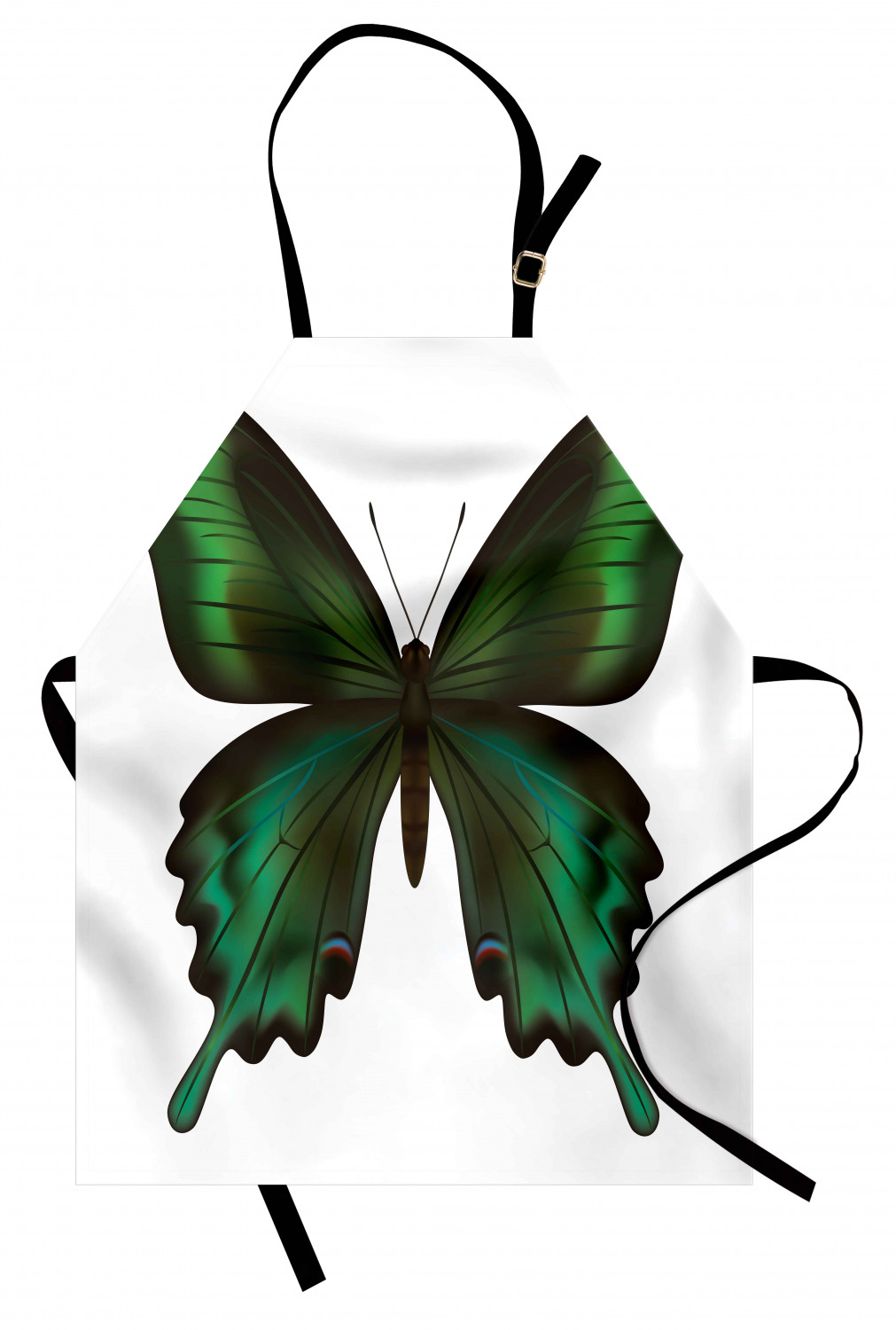 Swallowtail Butterfly Apron Realistic Exotic Wildlife Creature in Green ...