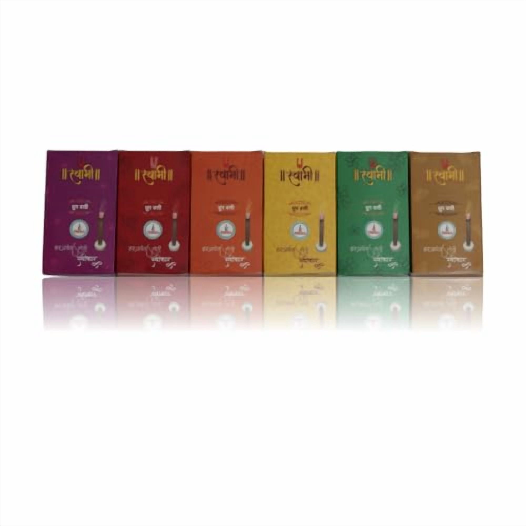 Swami BAMBOOLESS Incense Stick || PARIJAT, Passion Rose, HIRWA CHAFA ...