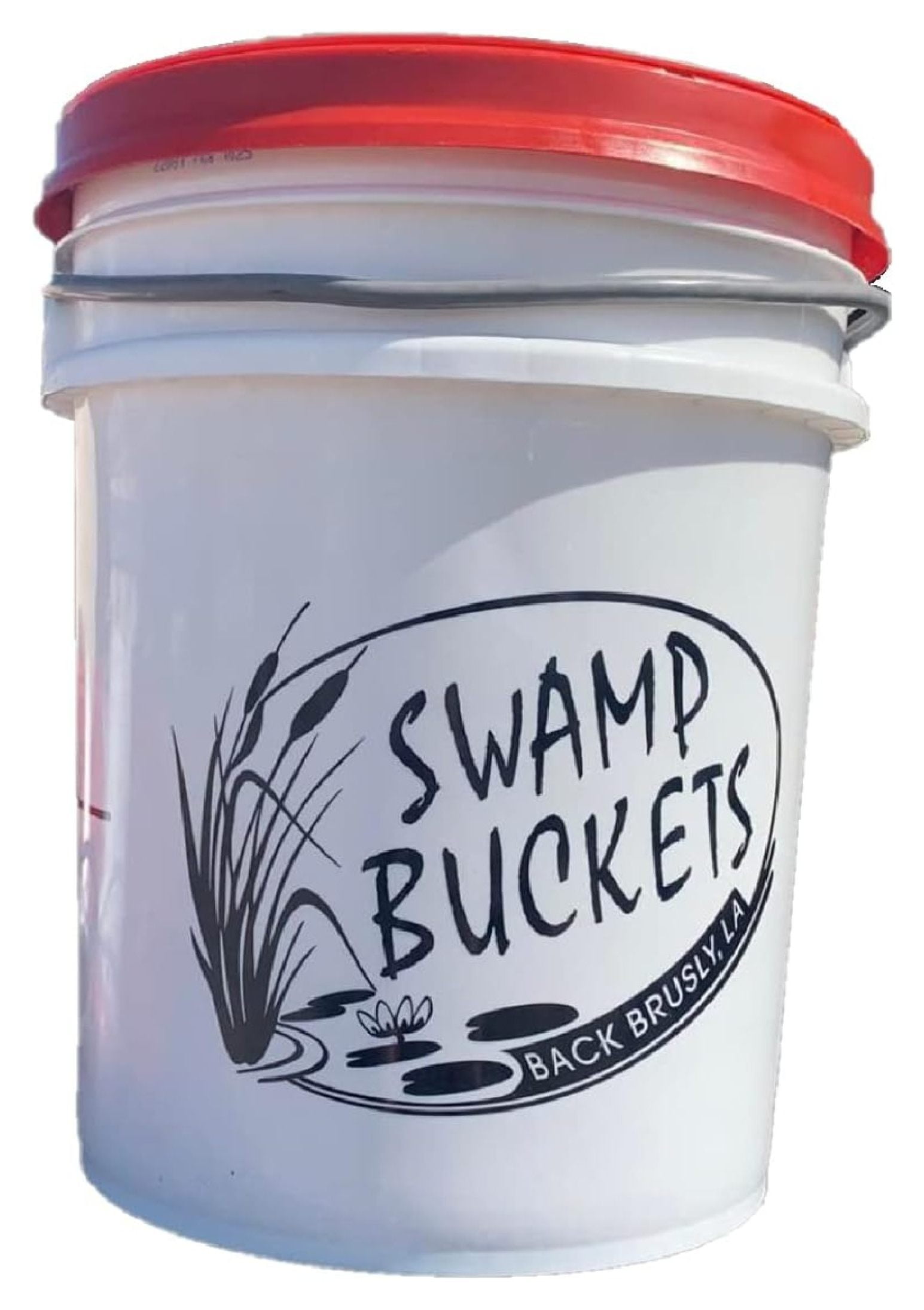 Swamp Bucket with Black or Red Lid (Lid Color Will Vary Depending on ...