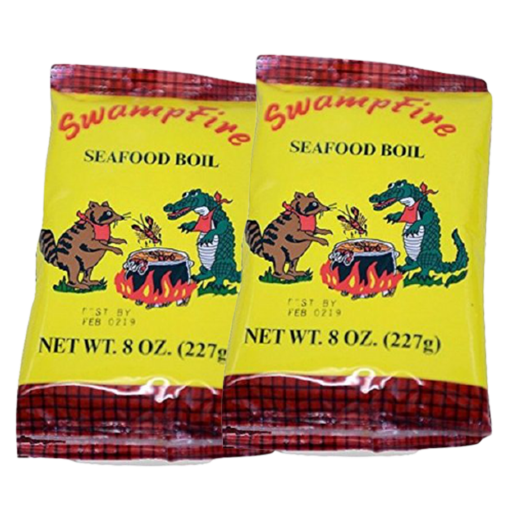 Swamp Fire Seafood Boil 8 oz Pack of 2 - Walmart.com