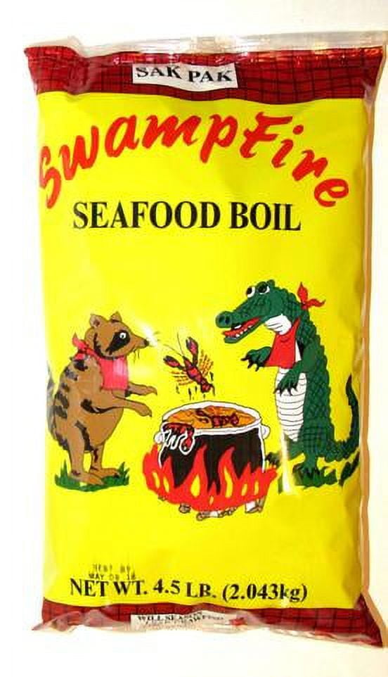 Swamp Fire Seafood Boil, Spices & Seasoning, 4.5 lb - Walmart.com