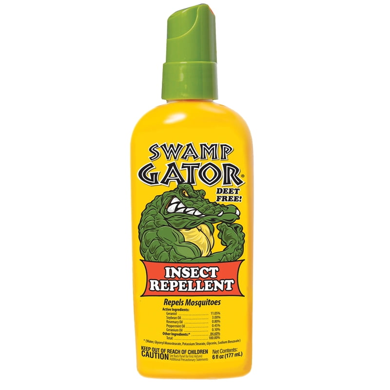 Harris Swamp Gator Mosquito Defense Spray, Fly Repel, Human Ready, 6 oz ...