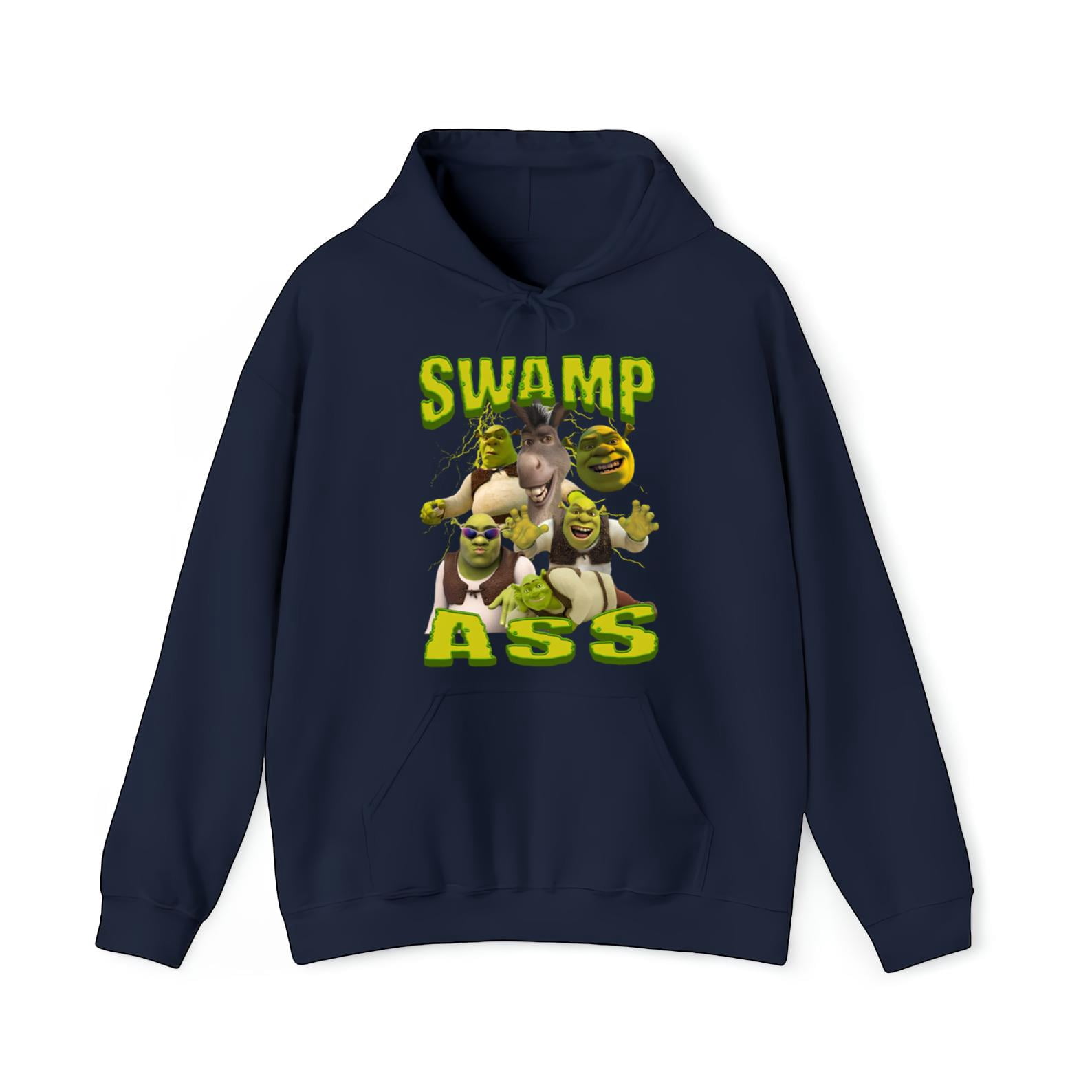 Swamp Meme Graphic Shirt, Ogre Humor Parody Tee, Slay Funny Shrek ...