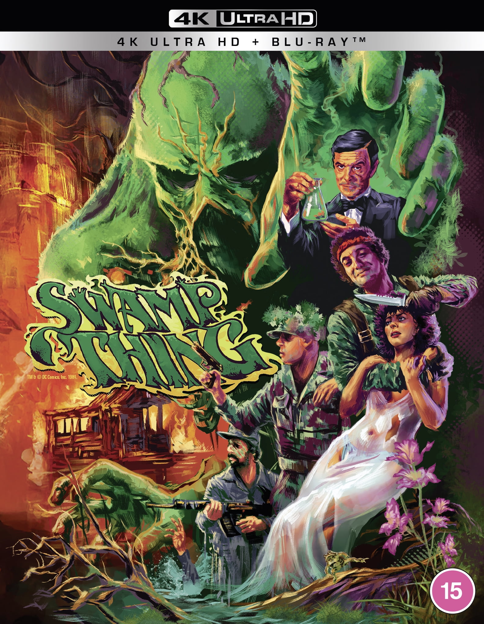 Swamp Thing Deluxe Limited Edition (4K Ultra HD) Ray Wise Nicholas ...