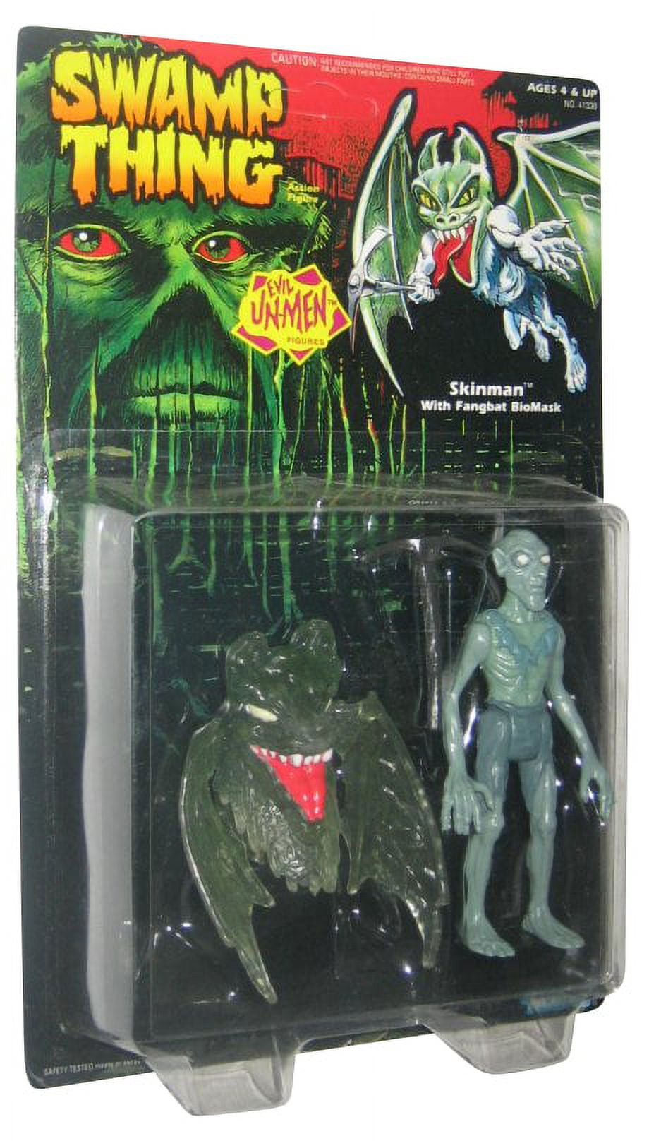 Swamp Thing Evil Unmen Skinman Action Figure w/ Fangbat BioMask ...