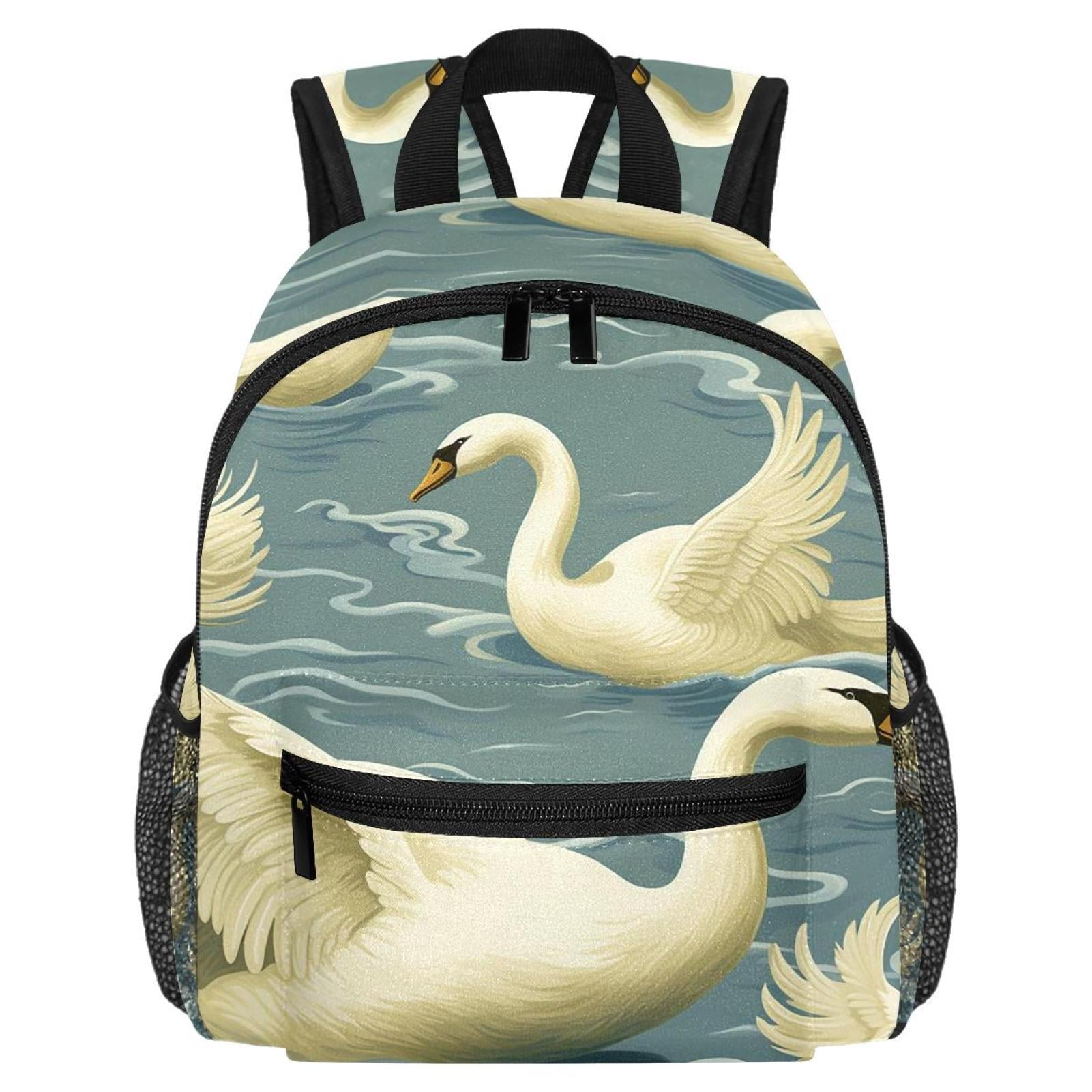 Swan Cute Bag Diaper Backpack Baby Cushion Backpack Backpack for School ...