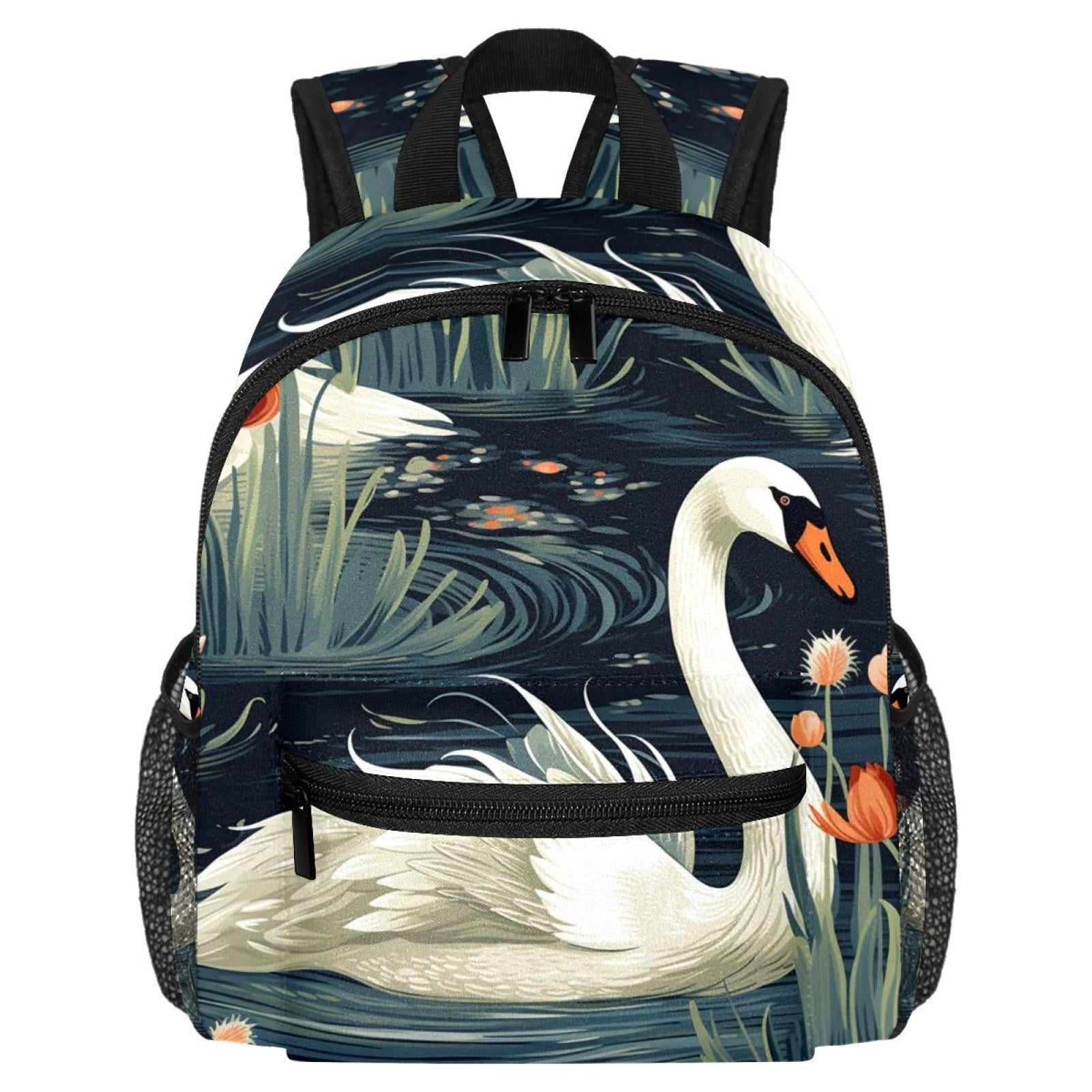 Swan Cute Bag Diaper Backpack Baby Cushion Backpack Backpack for School ...
