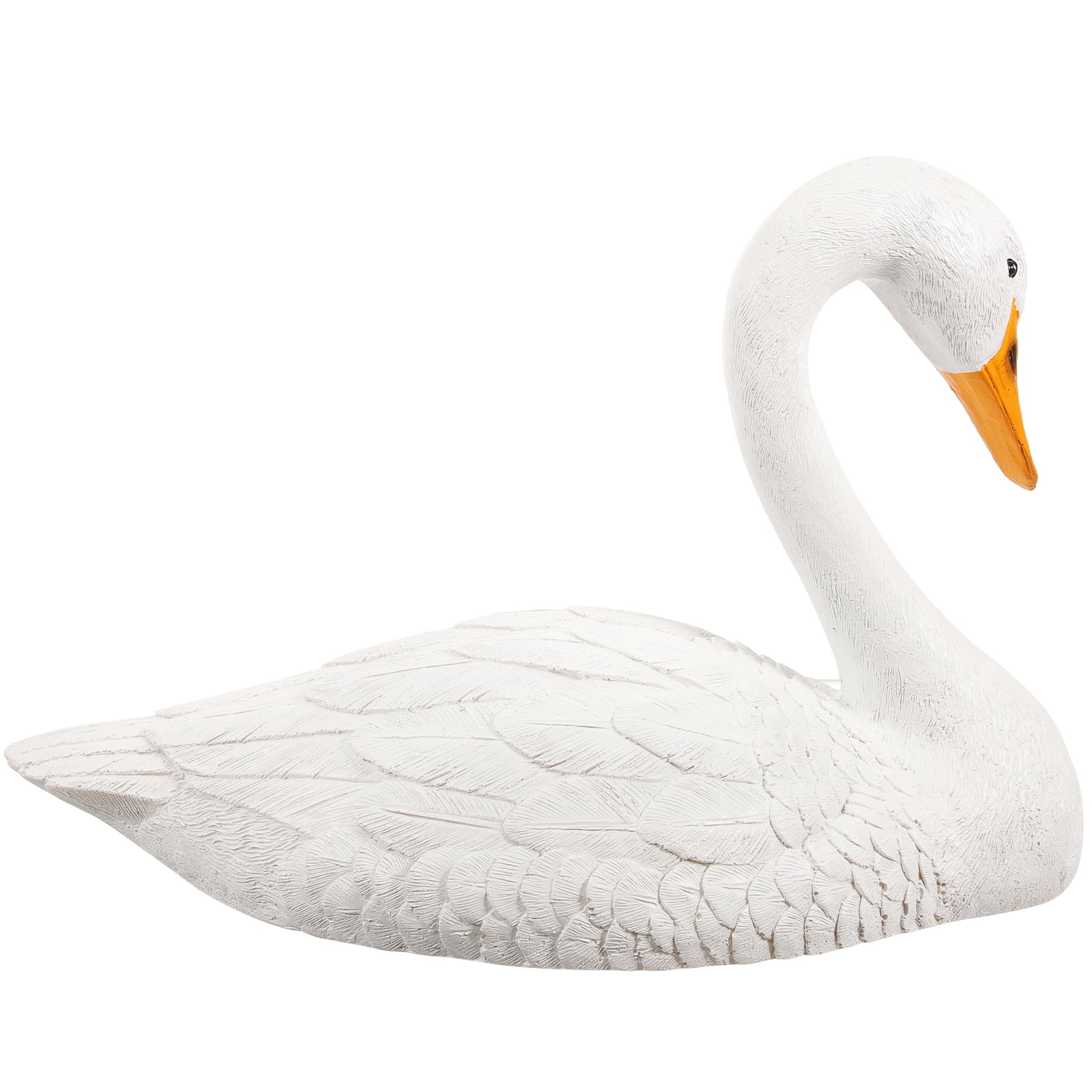 Swan Decoy Angel Floating Statue Decoration White - Walmart.com