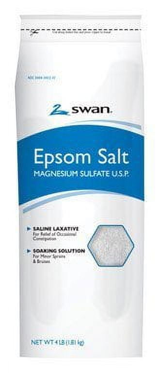 Swan Epsom Salt 4 Lb - Walmart Business Supplies