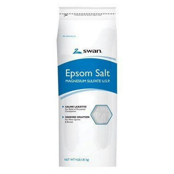 Swan Epsom Salt 4 Lb - Walmart Business Supplies