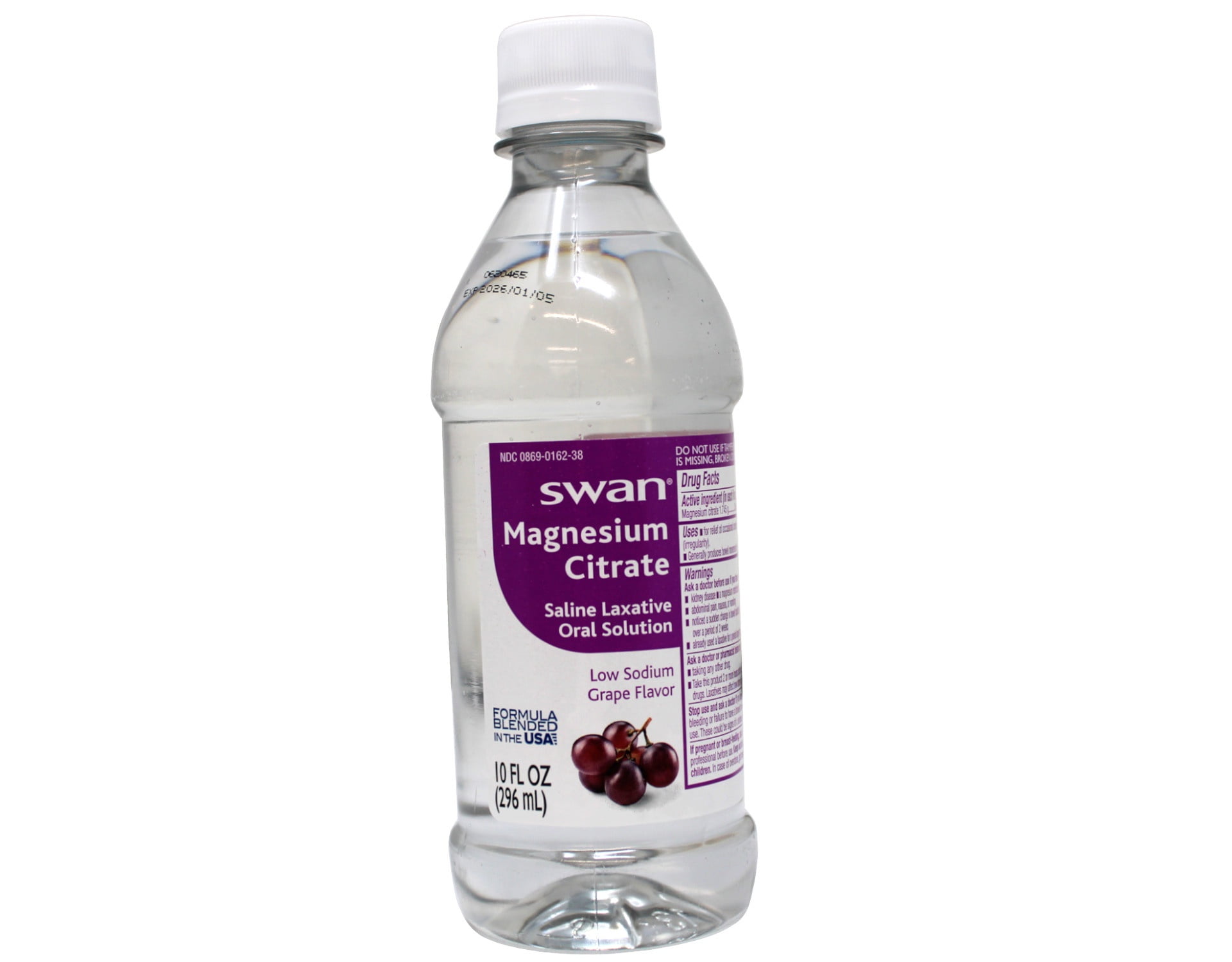 Swan Grape Magnesium Citrate Oral Solution Low Sodium 10 Oz.,(296ML ...