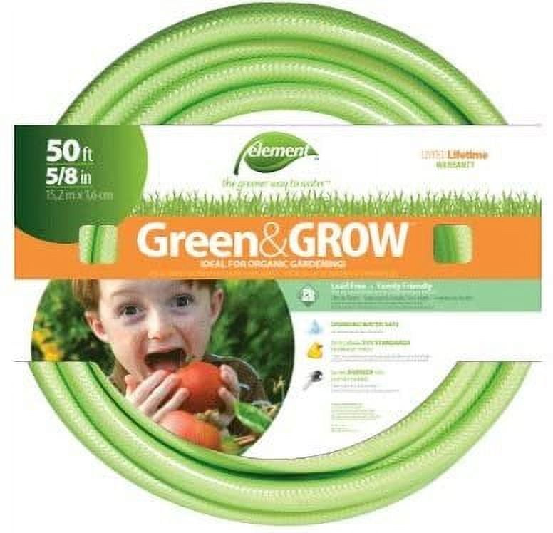 Swan Hose ELGG58050 5/8" X 50' Element Green & Grow Water Hose ...