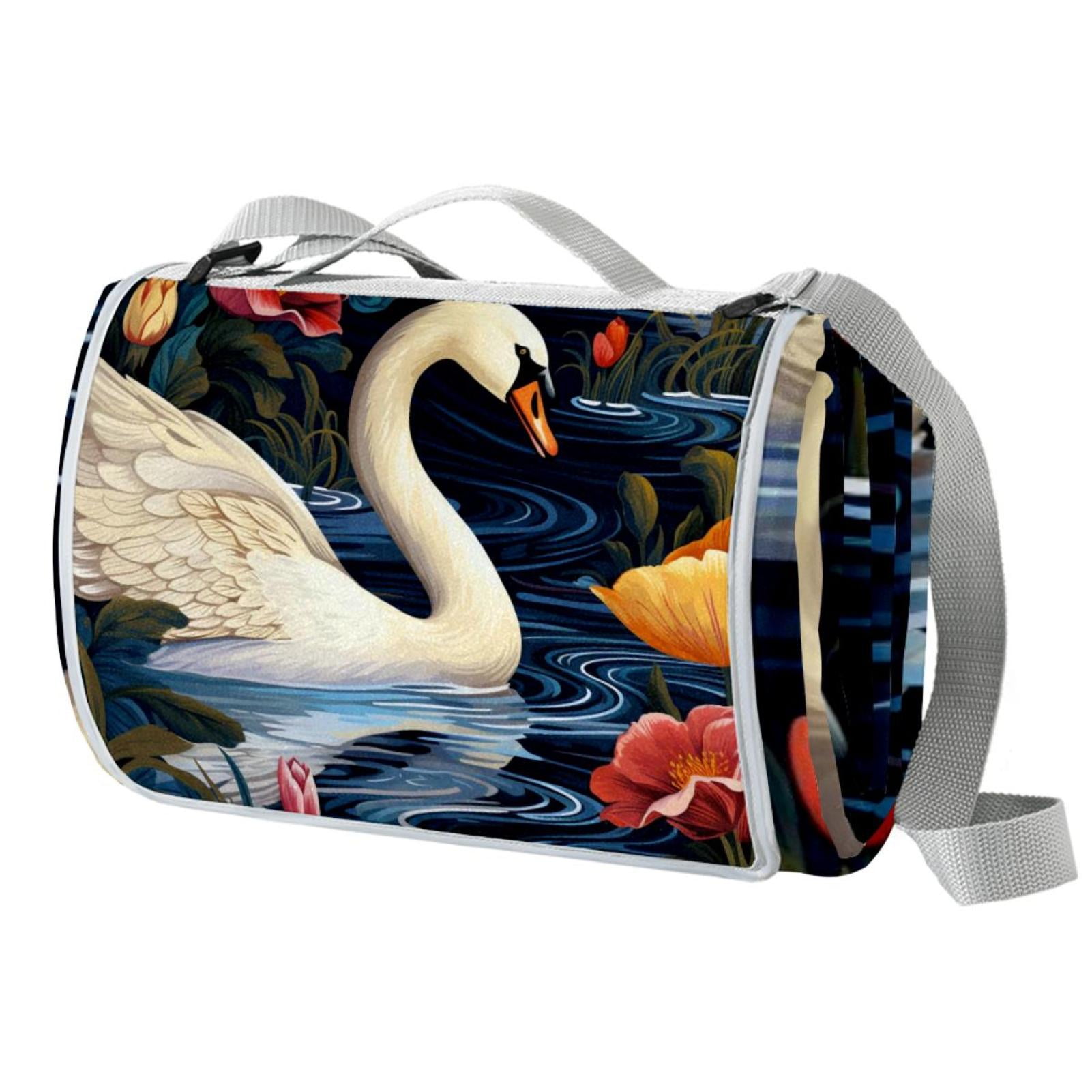 Swan Large Picnic Mat for Outdoor Activities & Beach Trips - Durable ...