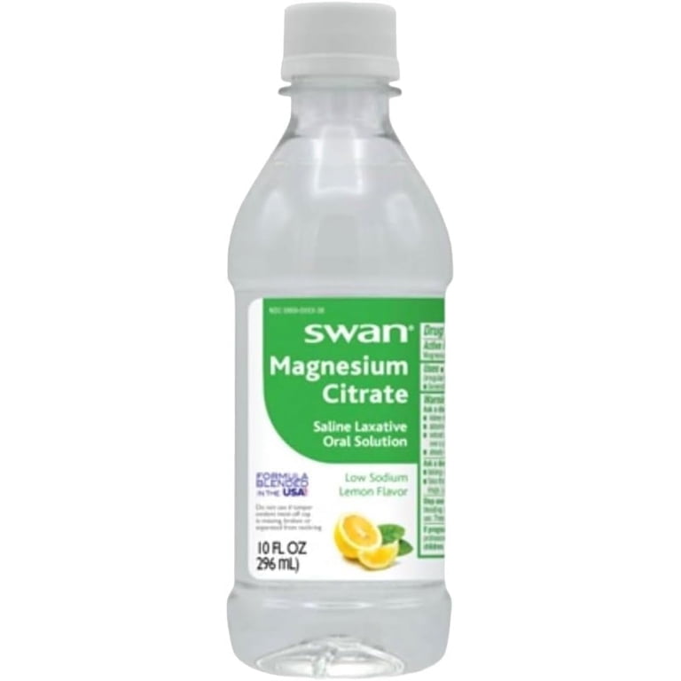 6 Swan Citroma Magnesium Citrate Lemony Sparkling Laxative Swan