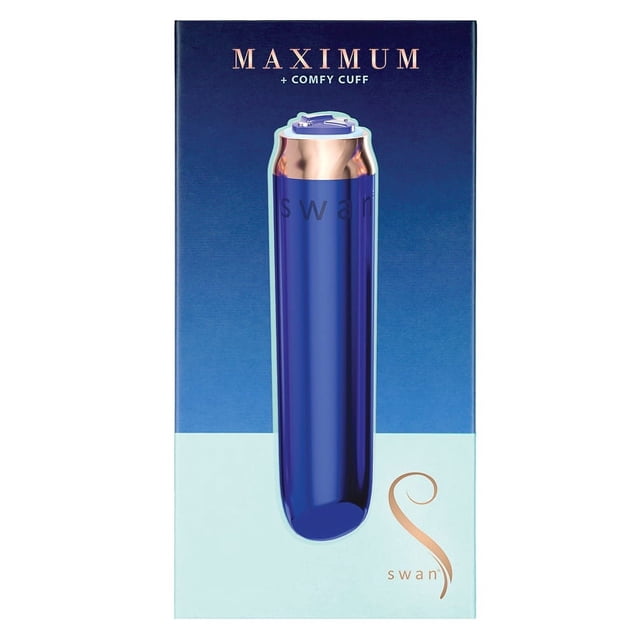 Swan Maximum Rechargeable Bullet Vibrator, Blue - Walmart.com
