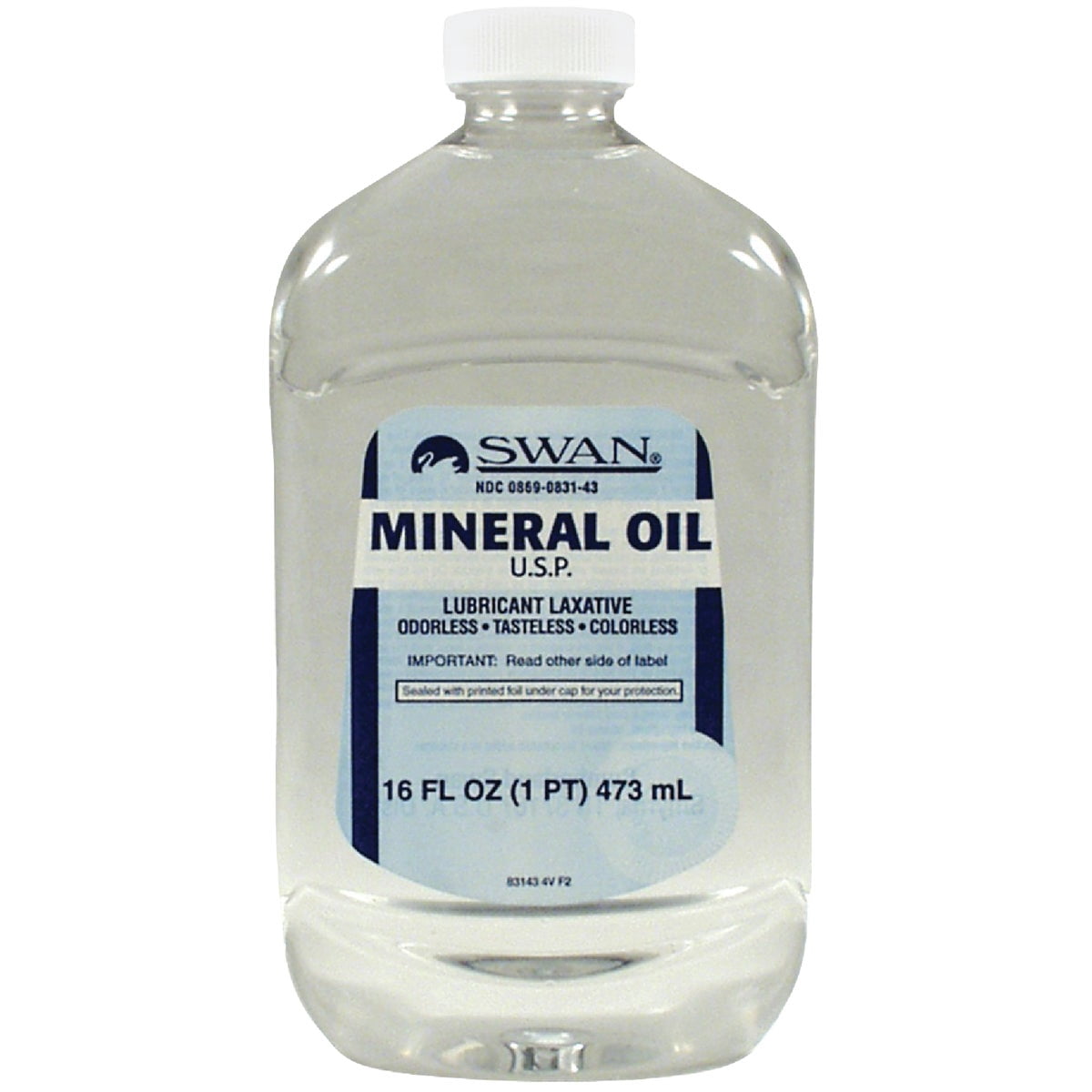Scrubbles Swan Mineral Oil 16 oz, Laxative, Relief from Dry Skin and ...