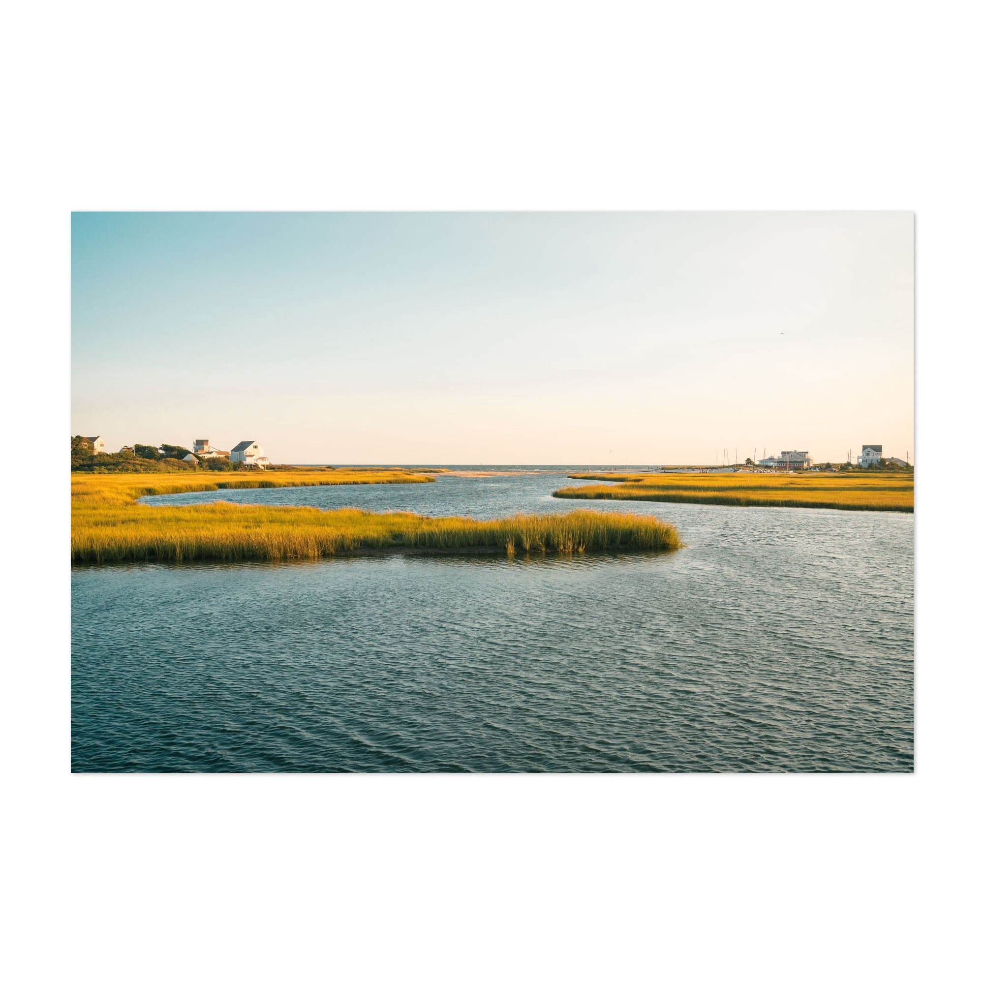 Swan River - Massachusetts Photography Coastal Landscape Ocean Beach ...