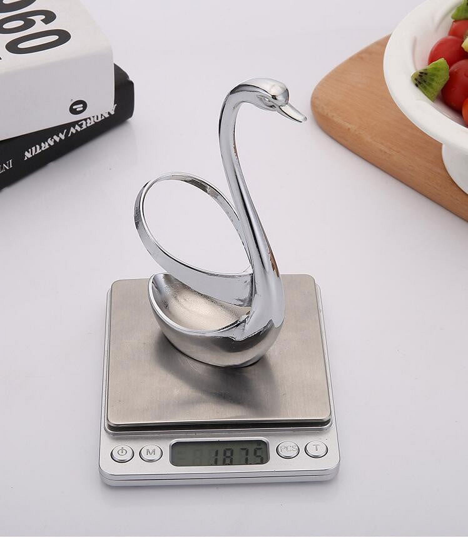 Swan Shaped Stainless Steel Utensil Holder,Elegant Tableware Stand for ...
