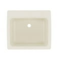 Swan Solid Surface 25'' x 22'' Drop-In/Undermount Deep Laundry Sink ...