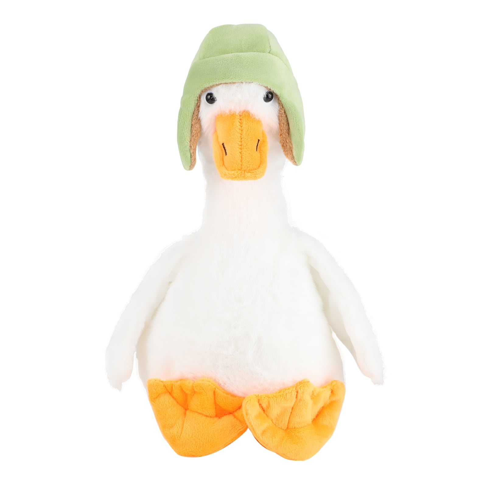 Swan Stuffed Animal Goose Plush, Large White Toy Gifts for Kids 13.8 ...