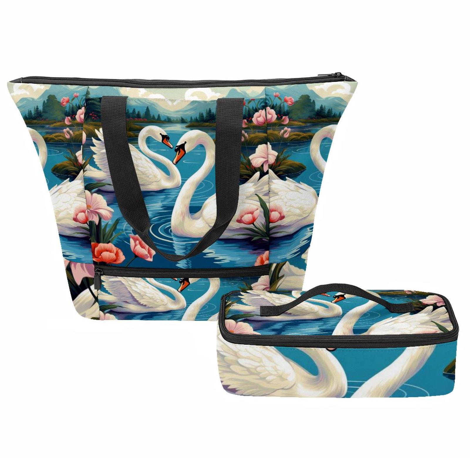 Swan Water Repellent 900D Encrypted Oxford Cloth Handbag with Jeanette ...