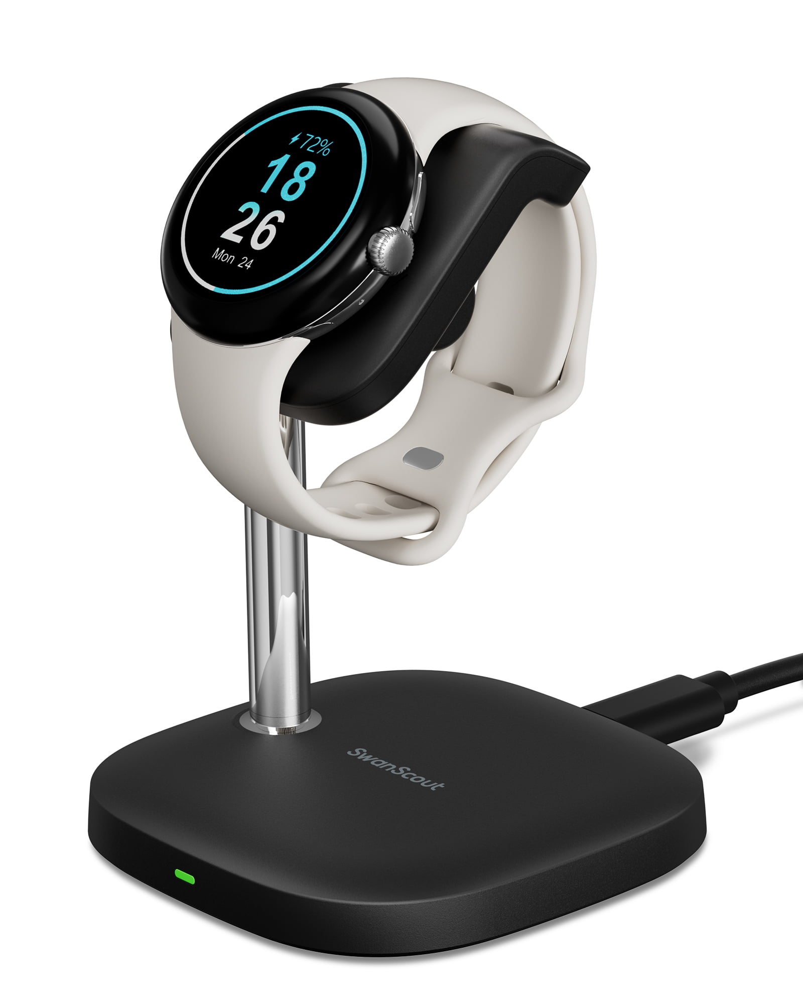 SwanScout Watch Charger Stand for Google Pixel Watch 3/2 (Not for ...