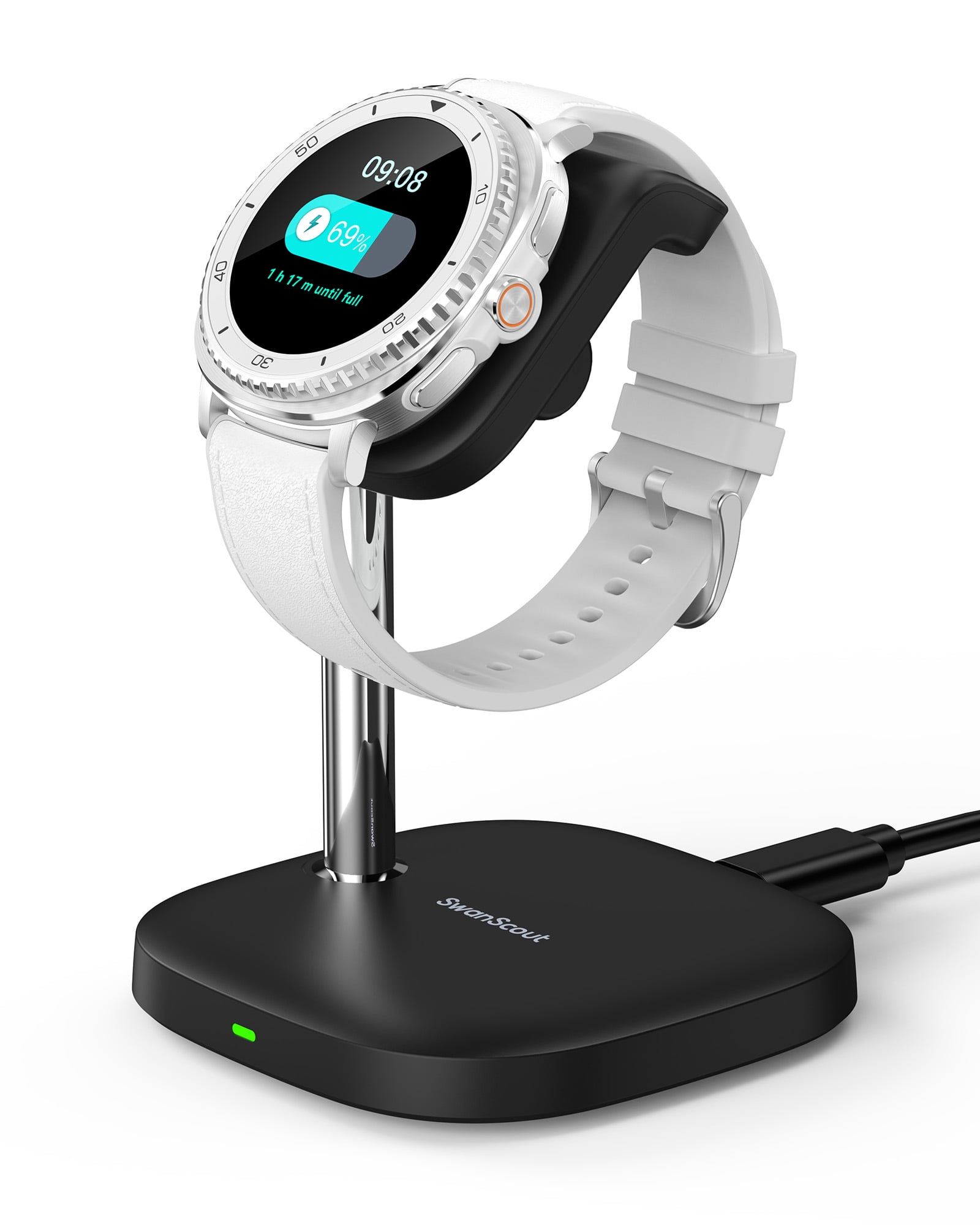 SwanScout Watch Charger Stand 505S Fast Charging for Samsung Galaxy ...