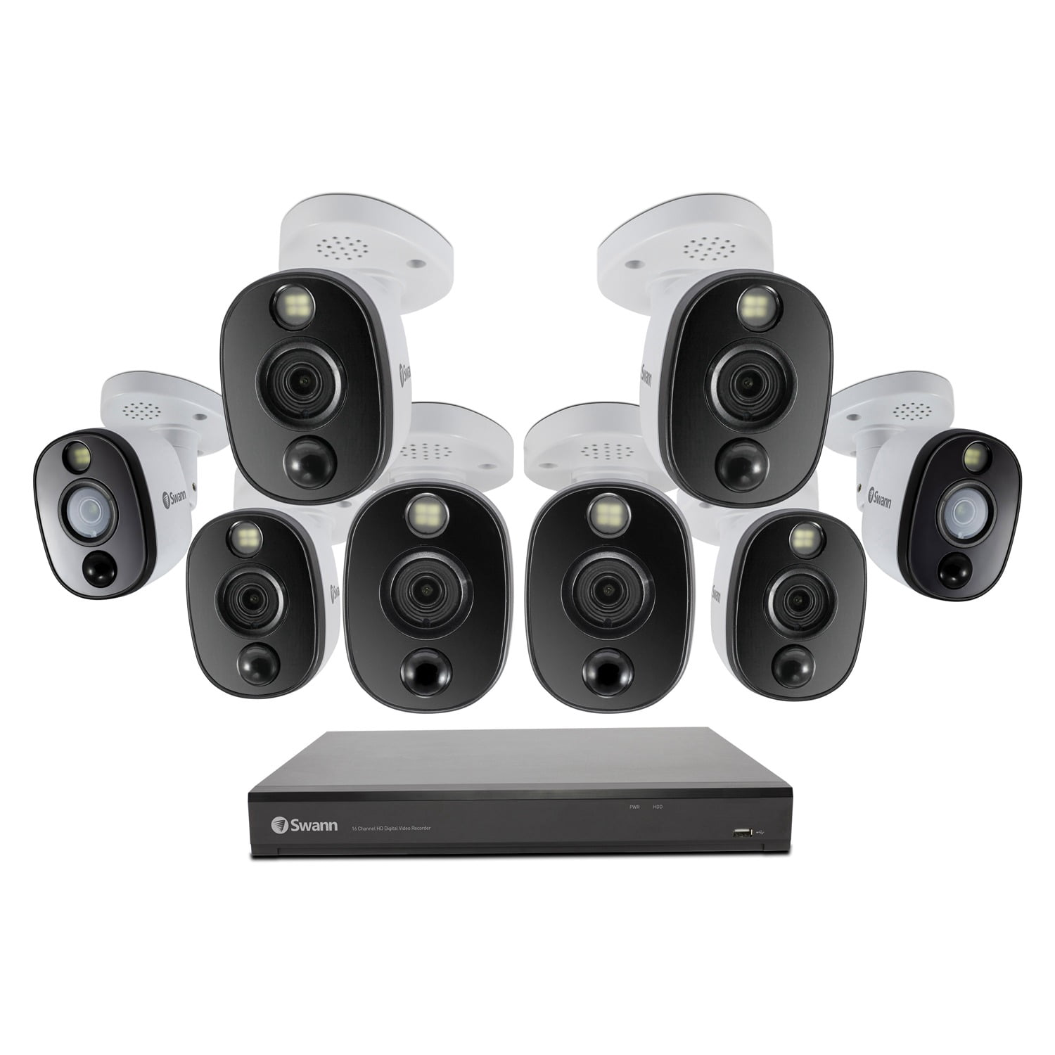 Free Shipping! Swann 4K Ultra HD 16 Channel DVR Security System, 2TB ...