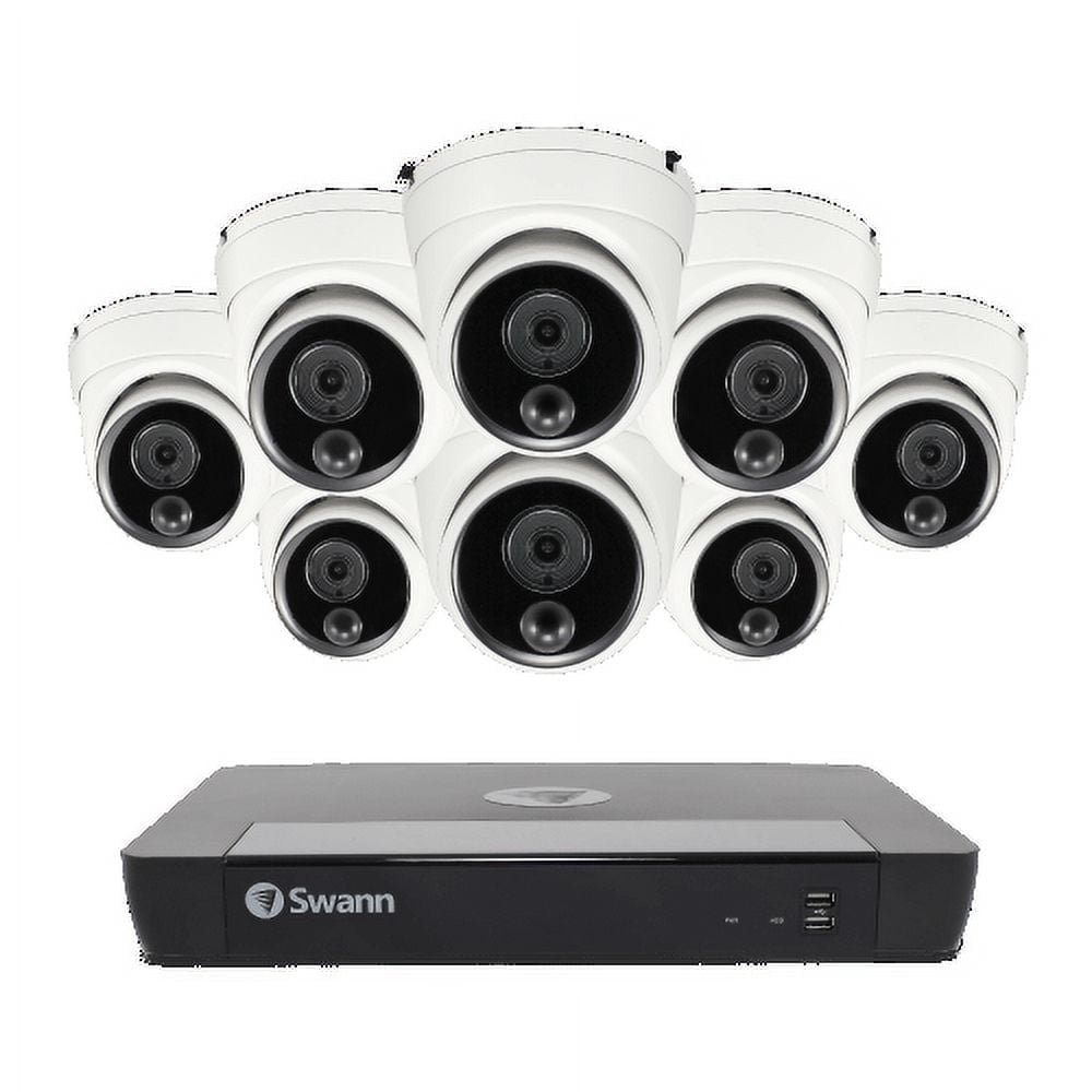 Swann 8 Camera 16 Channel 4K Ultra HD NVR Security System - Walmart.com