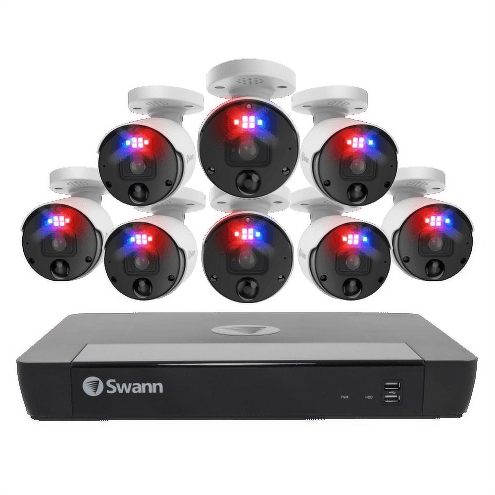 Swann 8 Camera 16 Channel 4K Ultra HD Pro SwannForce NVR Security ...