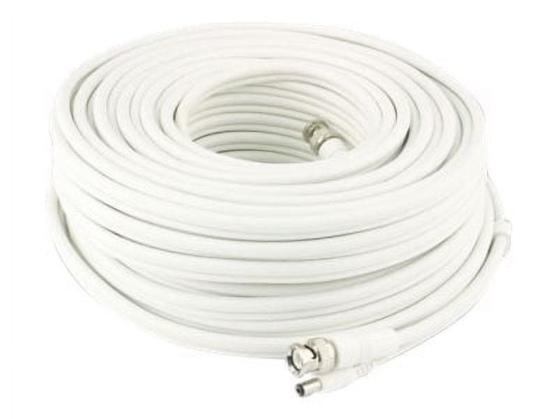 Swann Advanced-Series - Power/video cable kit - white - Walmart.com