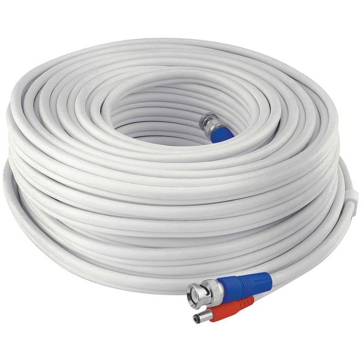 Swann SWPRO-60MTVF-GL Fire-Rated BNC Video/Power Extension Cable, 200 ...