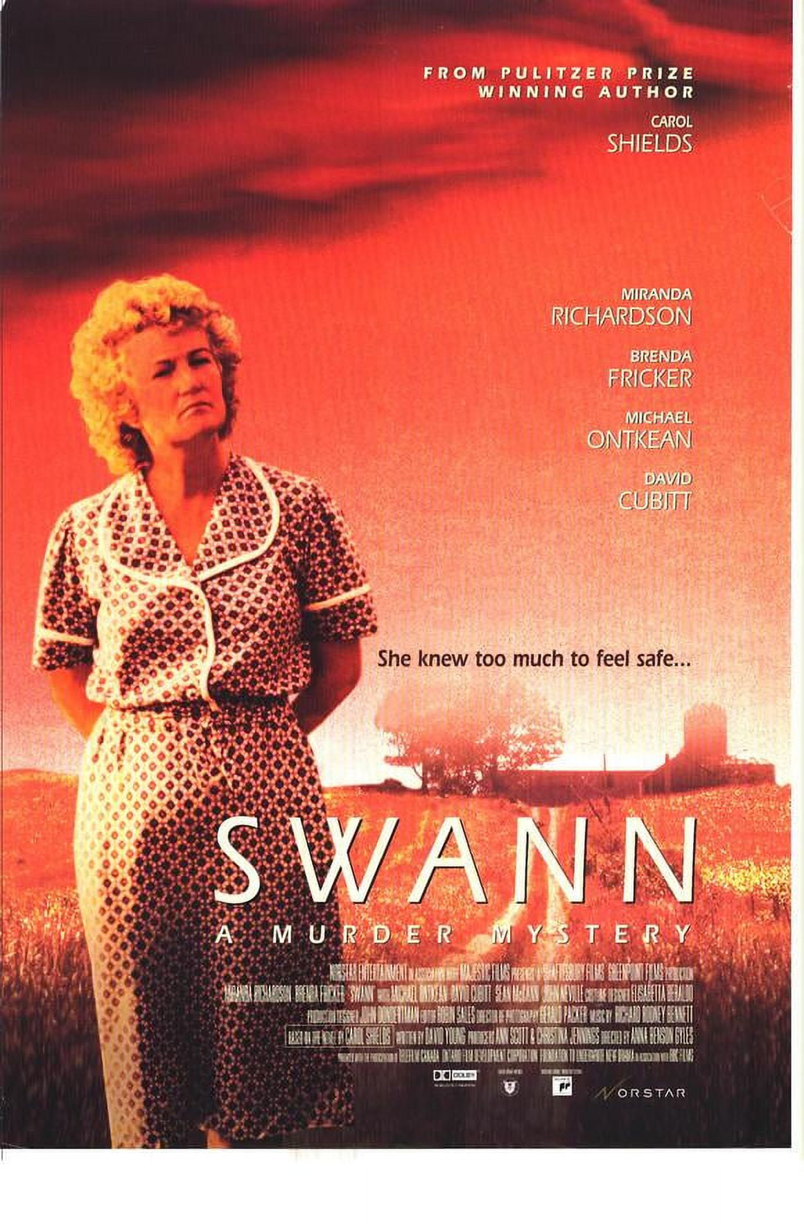 Swann - movie POSTER (Style A) (27" x 40") (1996) - Walmart.com