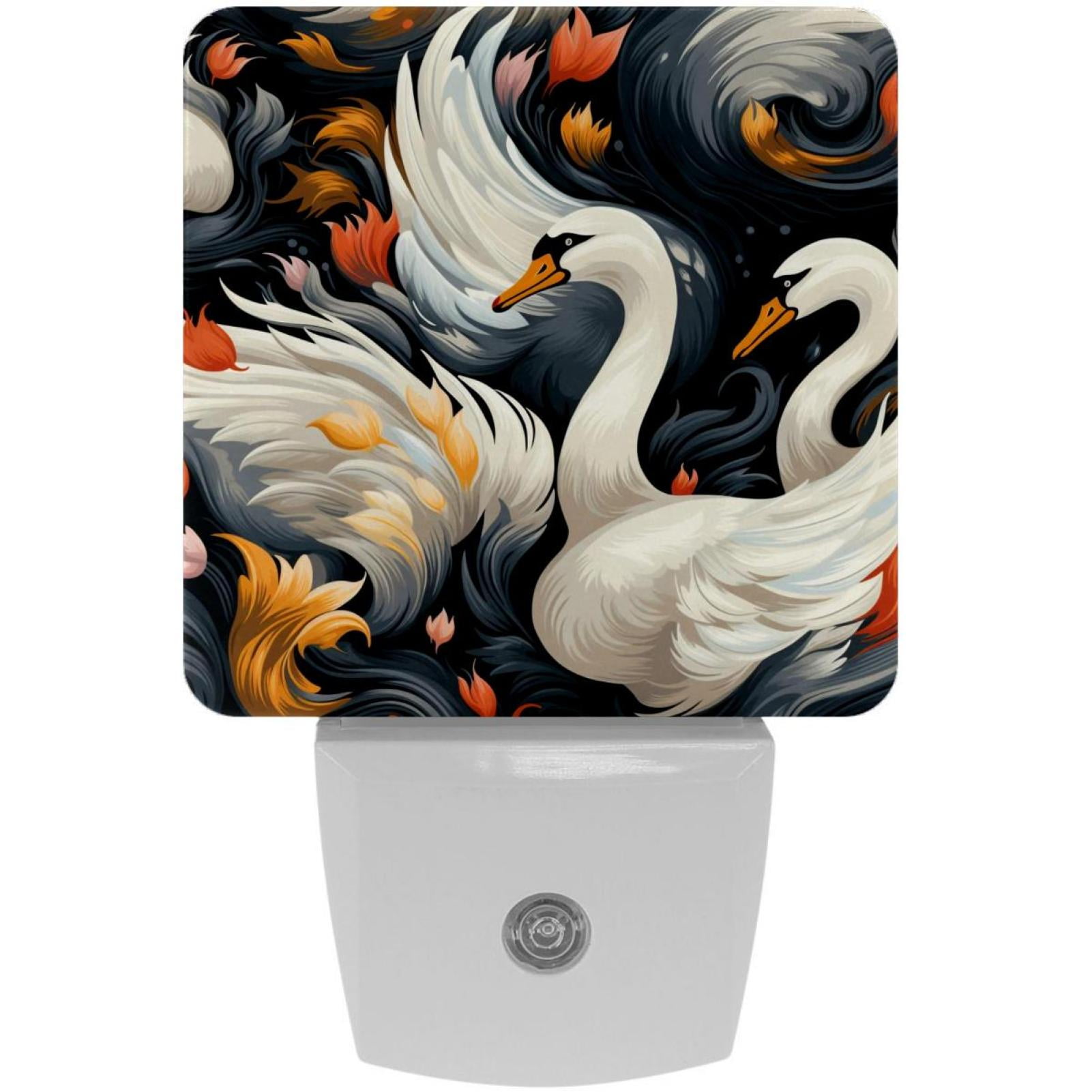 Swans Enhance Your Space with LED Square Night Lights - Versatile ...