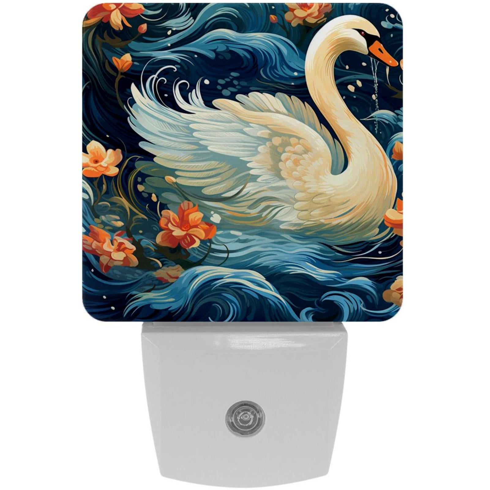 Swans Enhance Your Space with LED Square Night Lights - Versatile ...