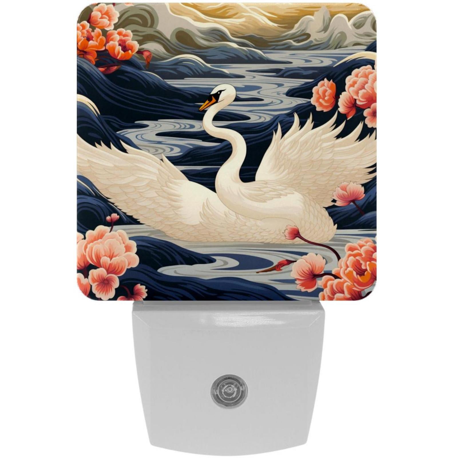 Swans LED Square Night Lights - Bedside Lighting Solution for a ...