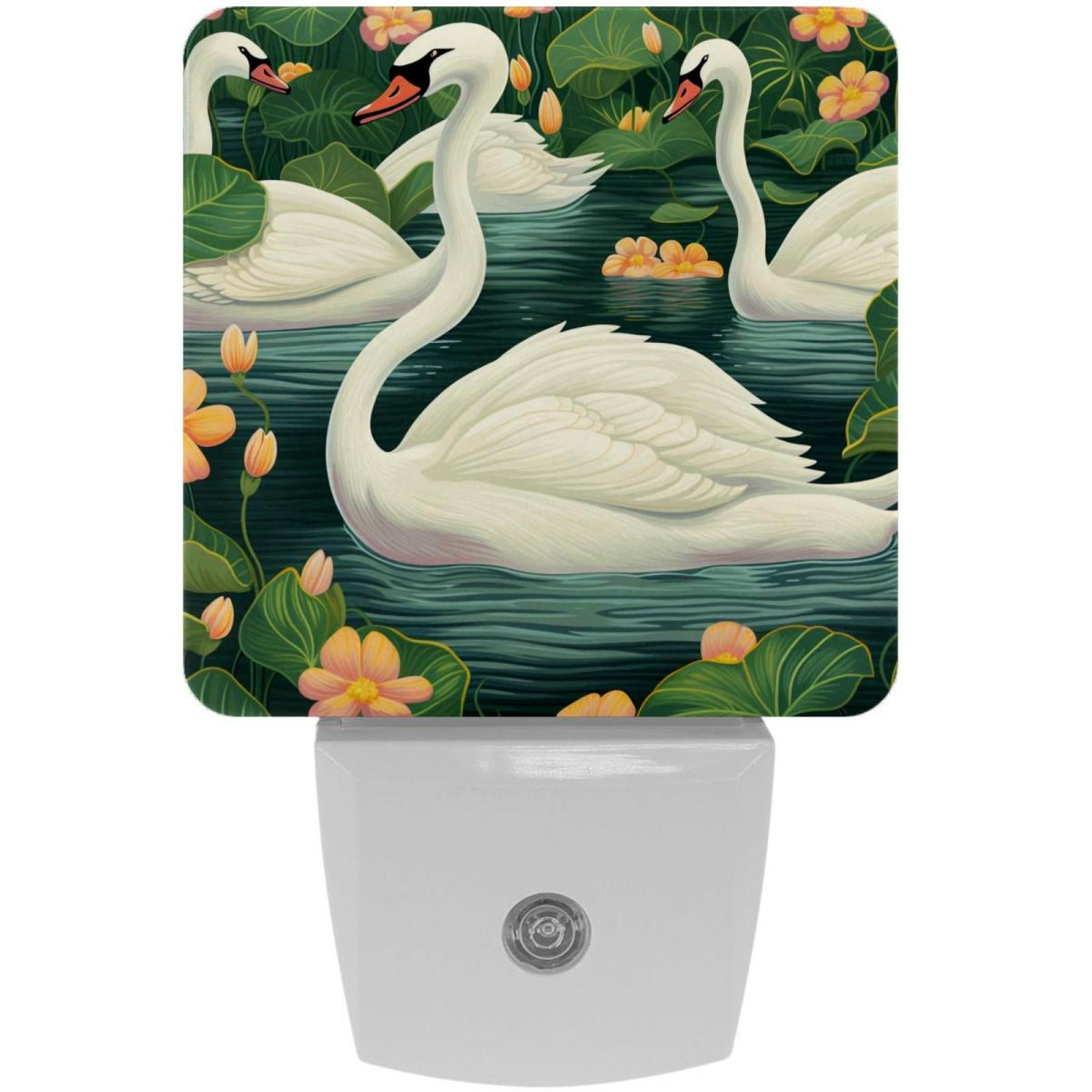 Swans LED Square Night Lights - Bedside Lighting Solution for a ...
