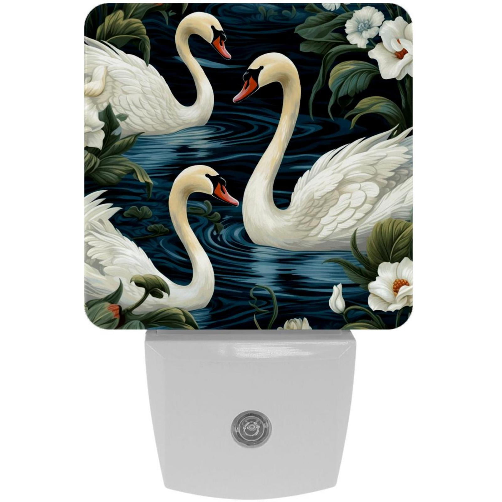 Swans LED Square Night Lights - Bright and Compact Bedroom or Bathroom ...
