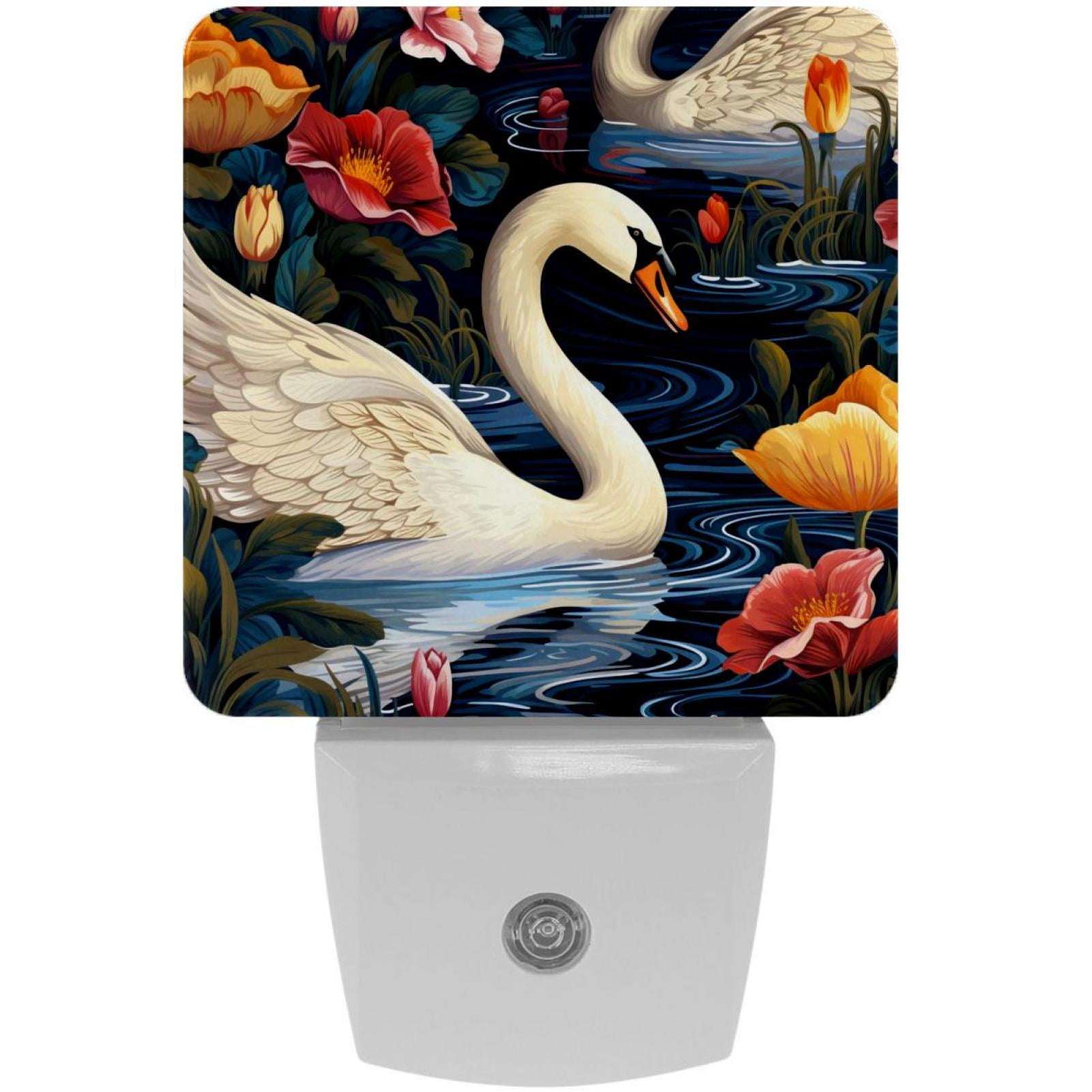 Swans LED Square Night Lights - Energy Efficient & Elegant Decorative ...