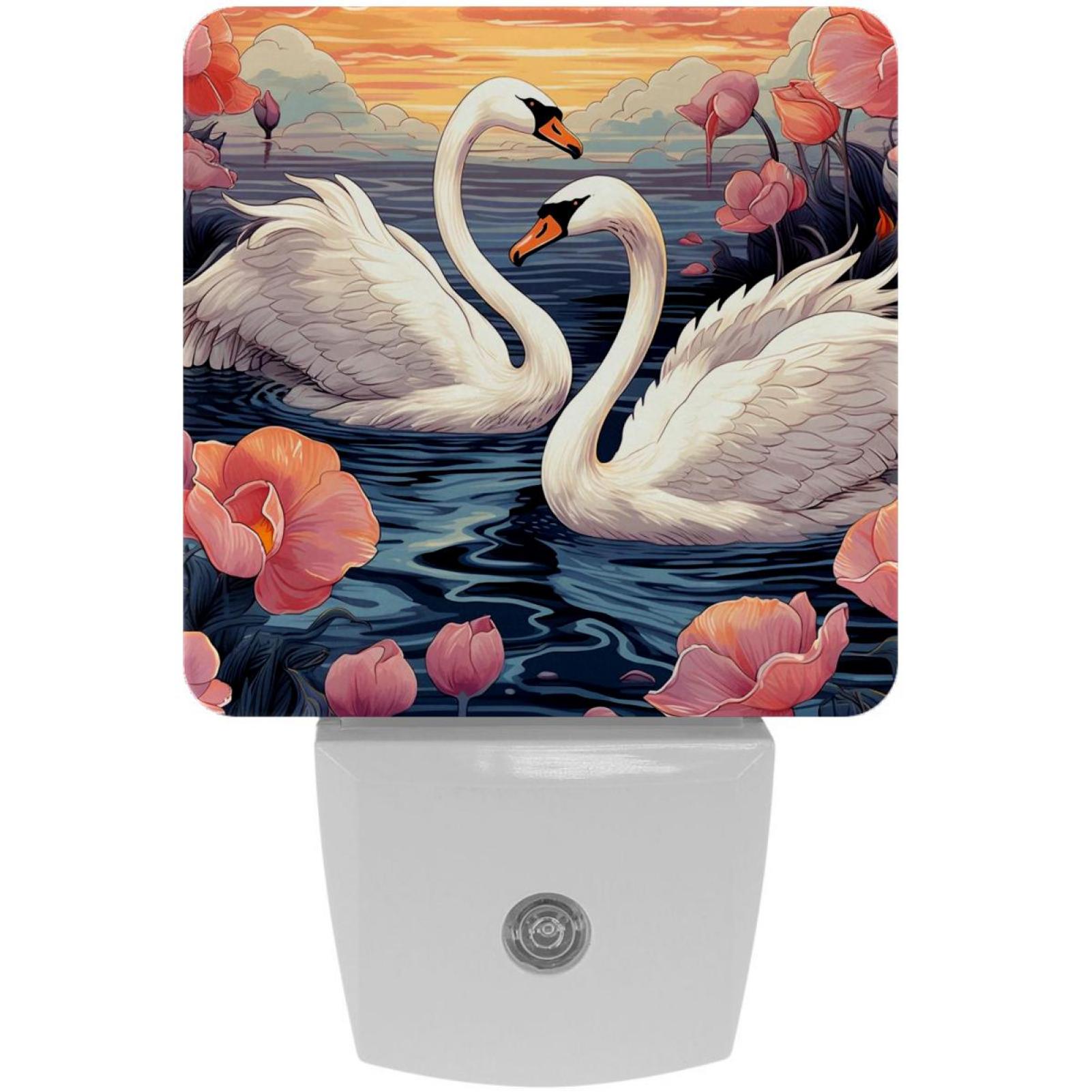 Swans LED Square Night Lights - Energy Efficient and Sleek Design - for ...