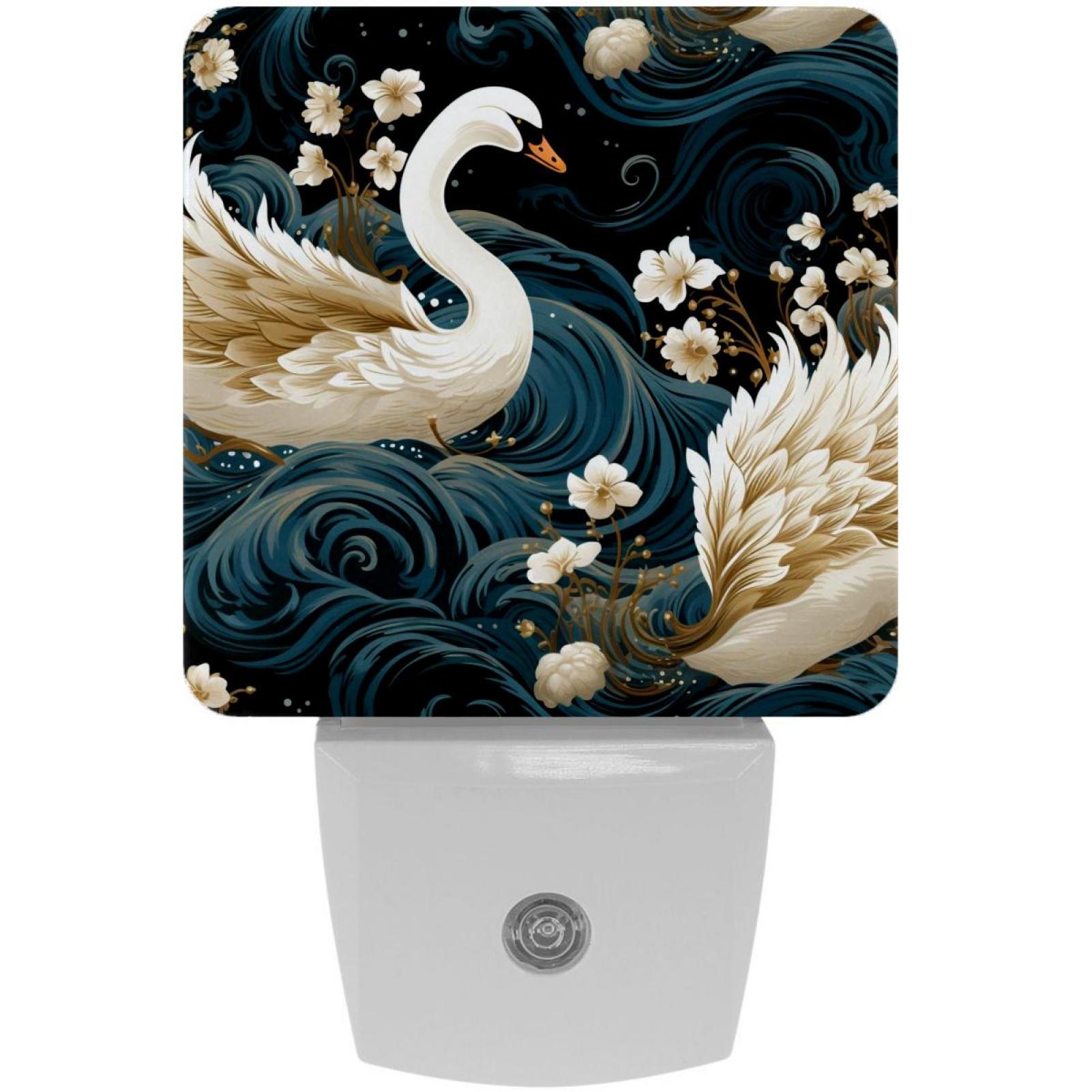 Swans LED Square Night Lights - Energy Efficient and Stylish Bedroom ...