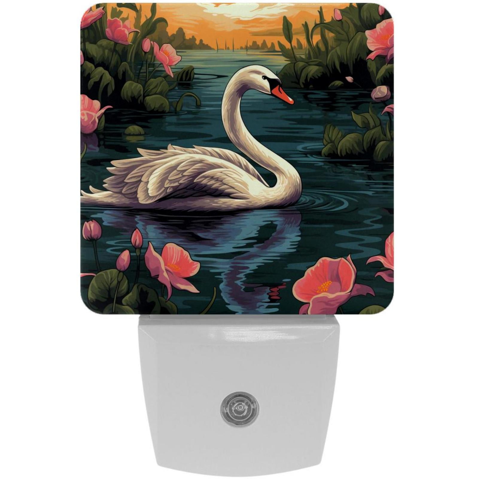 Swans LED Square Night Lights - Energy Efficient and Stylish Bedroom ...