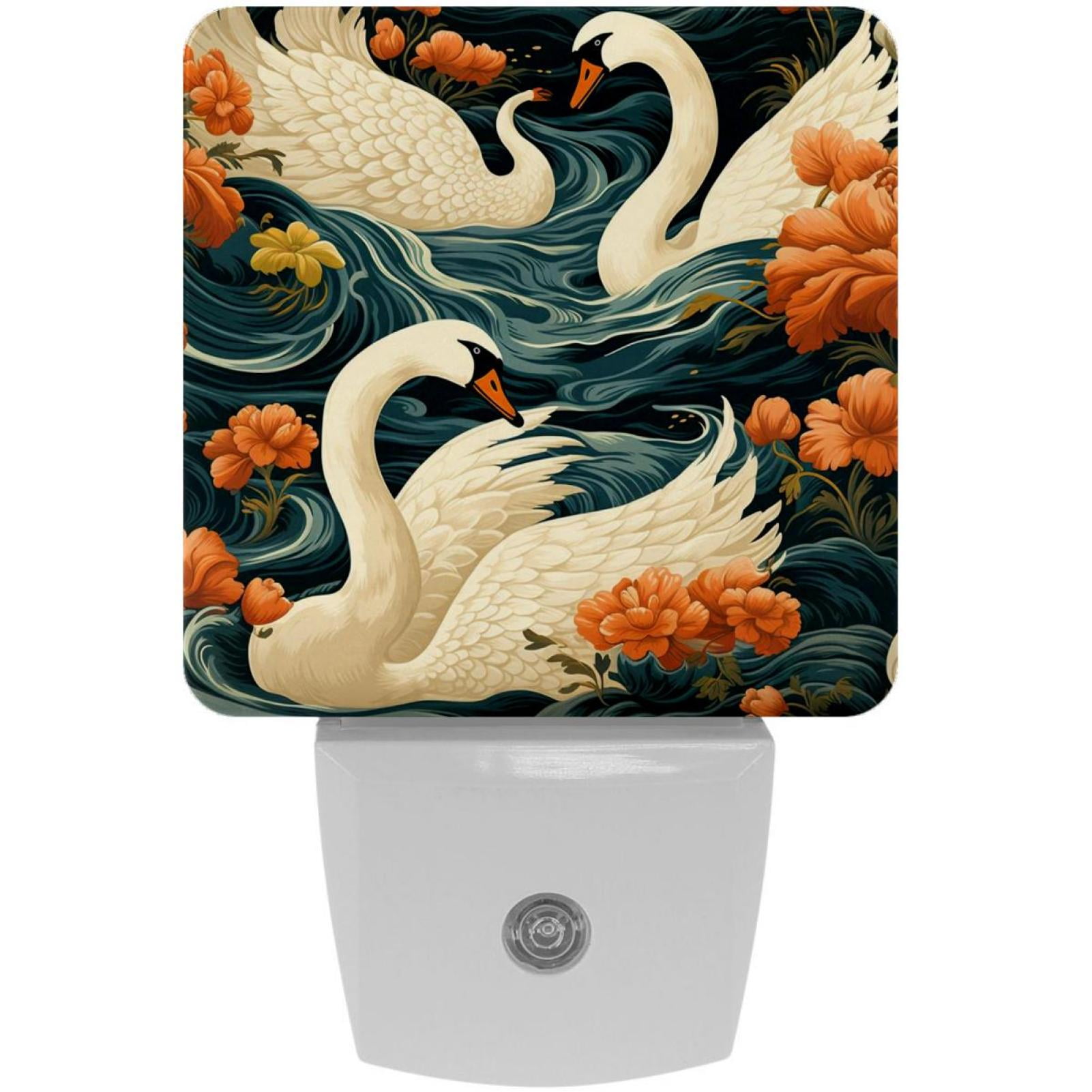 Swans LED Square Night Lights - Small and Bright Illumination for Your ...