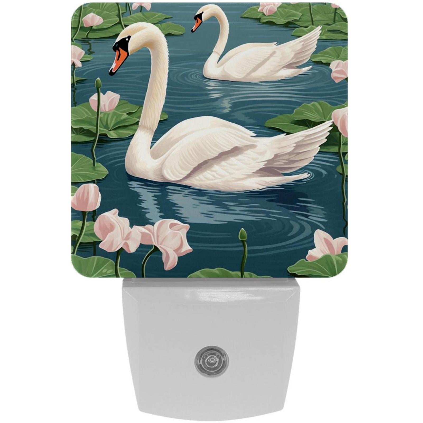 Swans LED Square Night Lights - Stylish and Functional Nightlight for ...