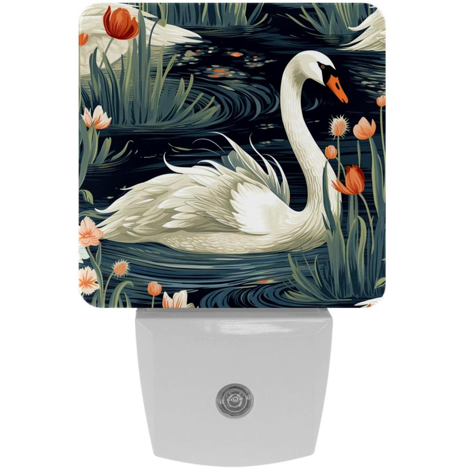 Swans LED Square Night Lights with Motion Sensor - Modern and Energy ...