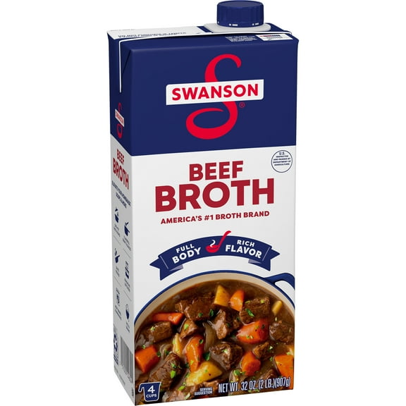 Swanson 100% Natural, Non-GMO, Gluten-Free Chicken Broth, 32 oz ...