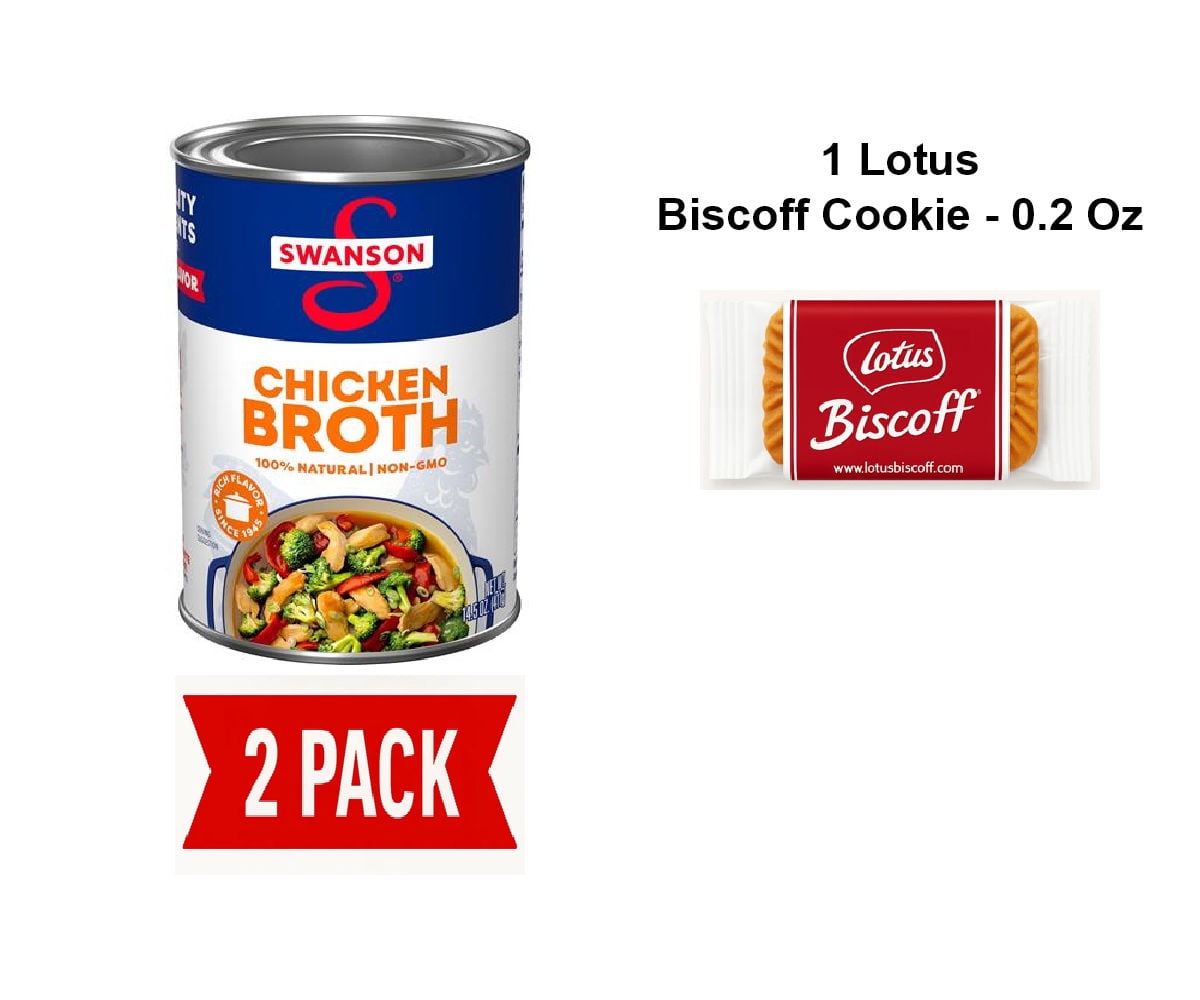 Swanson 100% Natural, Gluten-Free Chicken Broth, 14.5 Oz Can - Pack Of ...